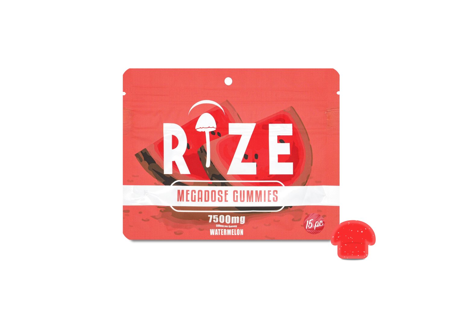15pc 7500mg Watermelon Gummies - Rize of Hope